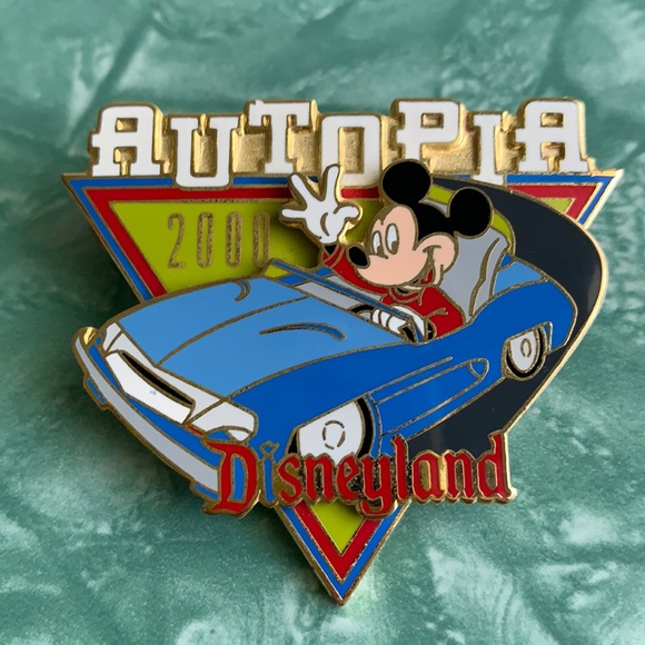 Disney | Accessories | Disneys Mickey Autopia Le 200 Pin | Poshmark